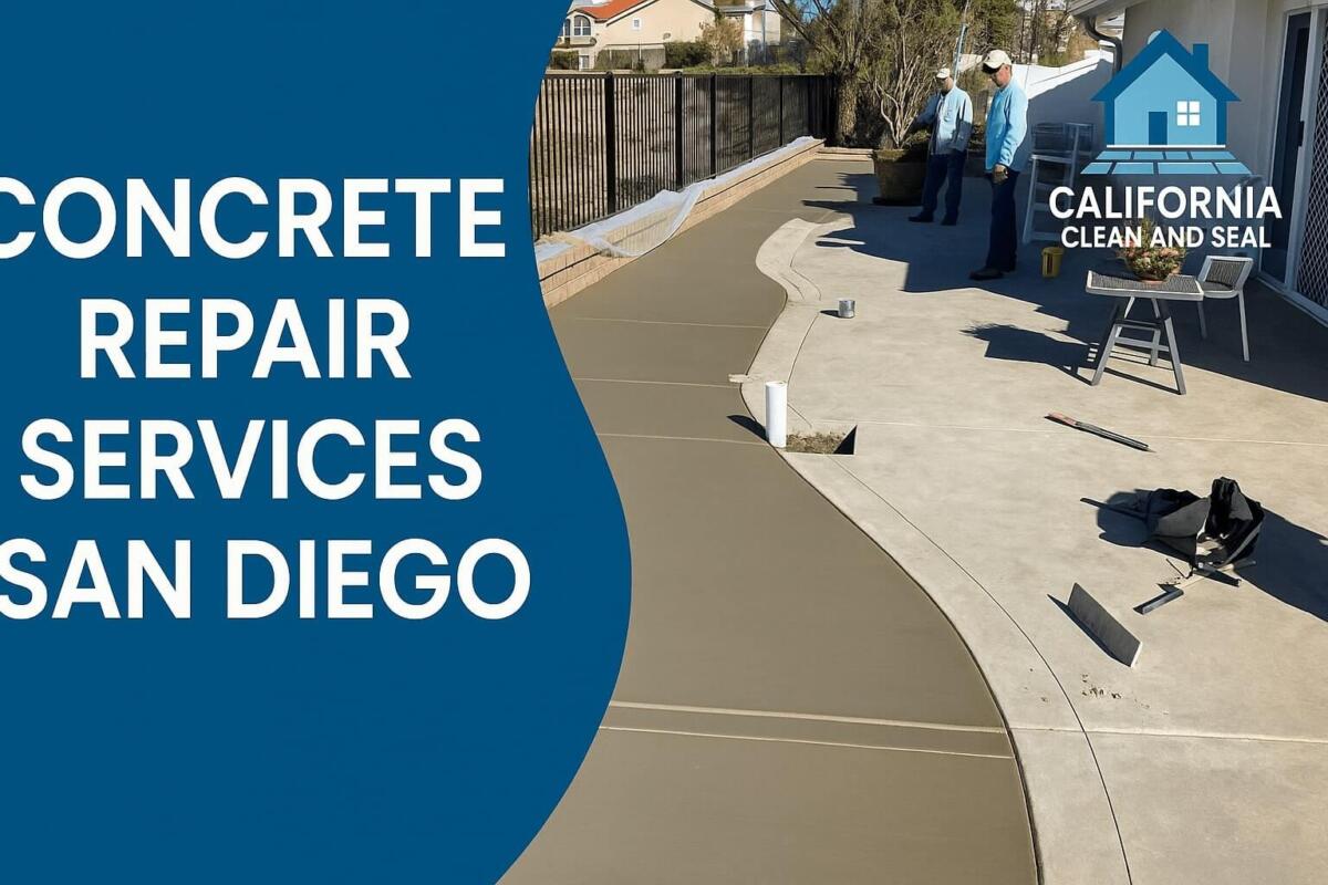 Concrete Repair San Diego | Cracks, Spalling & More